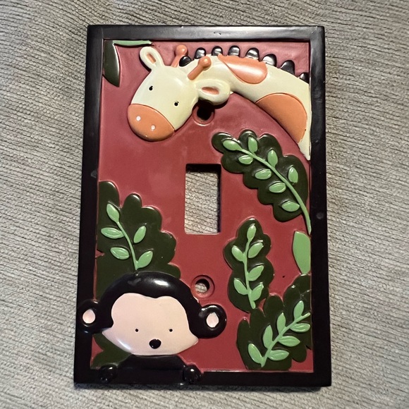 Accessories | Jungle Animals Theme Light Switch With Screws | Poshmark